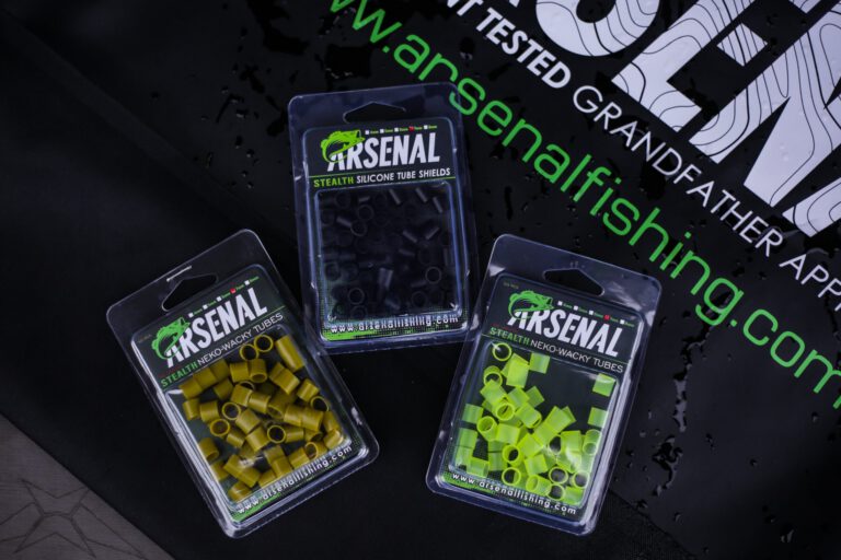 Stealth Silicone Tube Shields 50pk | Arsenal Fishing